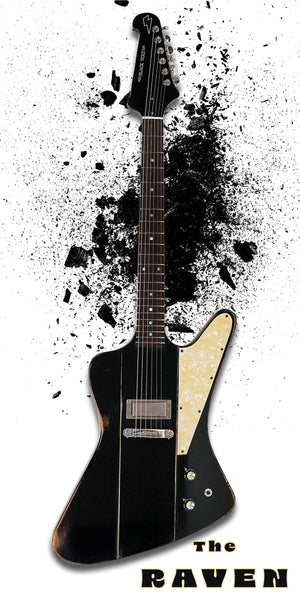 The Raven Guitar/ Limited Edition – BlackVoltAmplification
